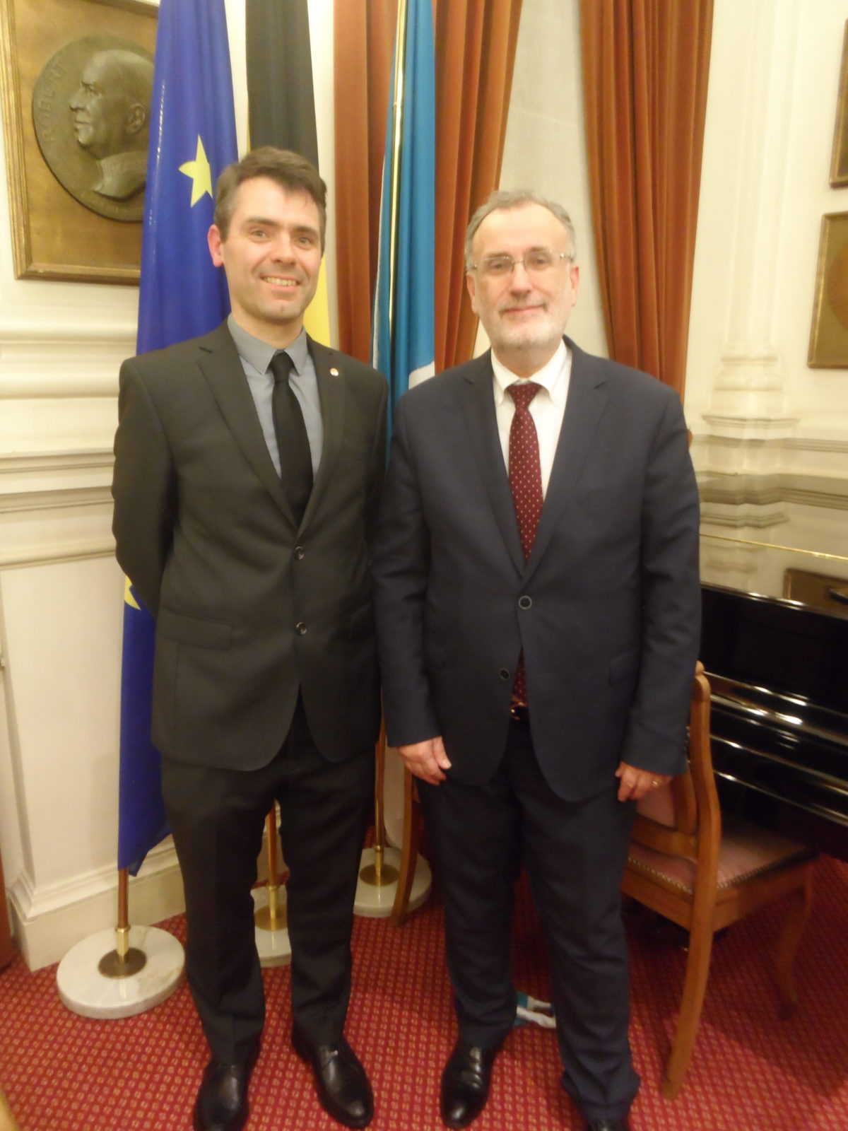 Hans Van de Cauter en/et/und Marc Cools (Uccle en Avant); Foto / Photo ...